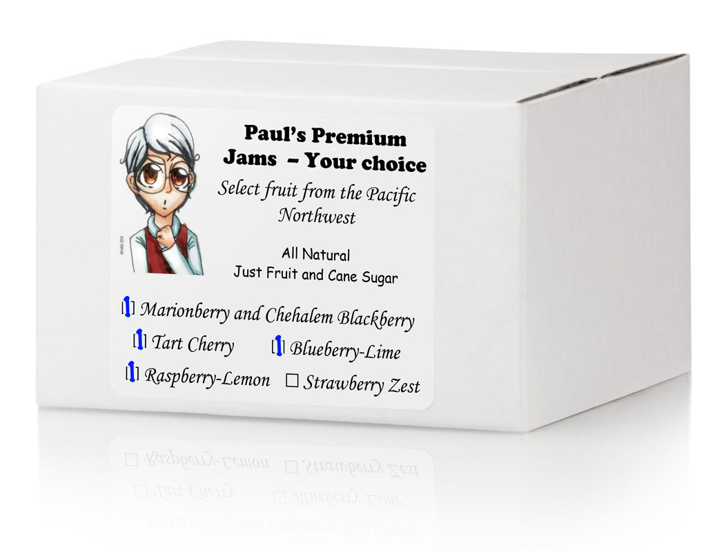 Paul's Variety Jam 4-Pack (Includes Shipping) – Paul's Jam